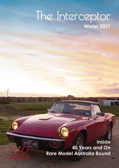 Jensen Car Club Australia Shop. The Interceptor - Back Issues
